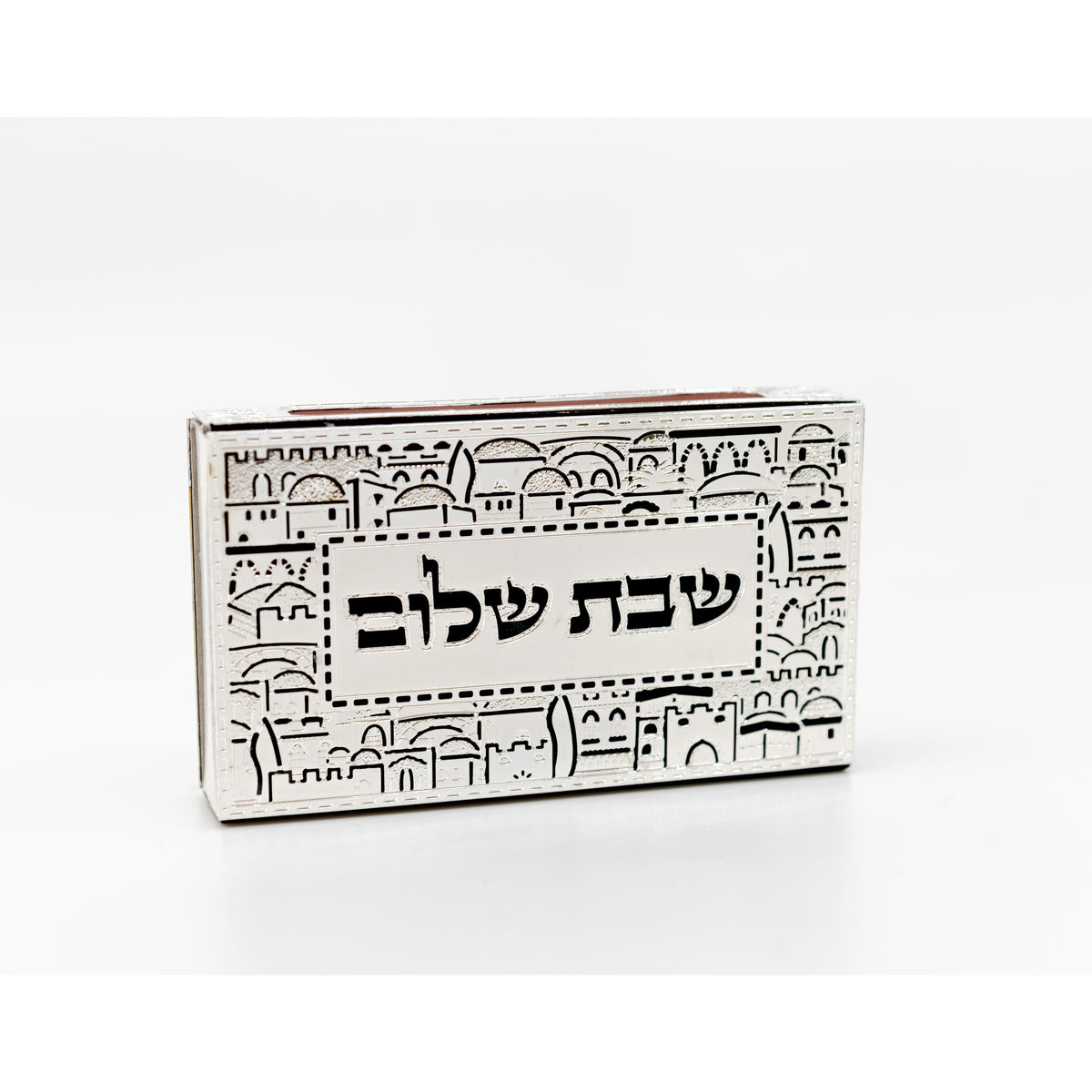 Shabbat Match Box - Silver
